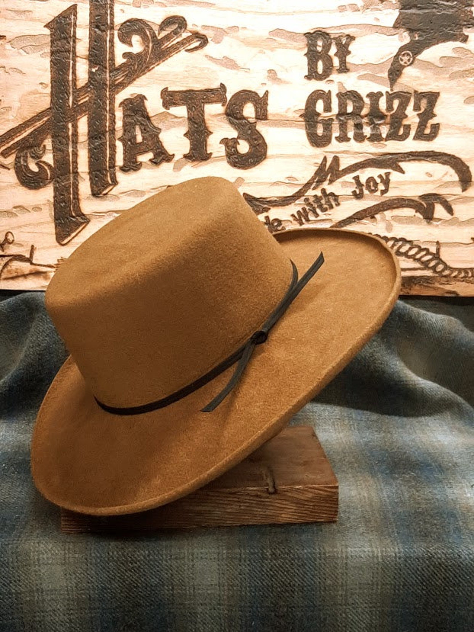 Vaquero, Historic, Cowboy Hat, Southwestern Style, Flat Crown ...