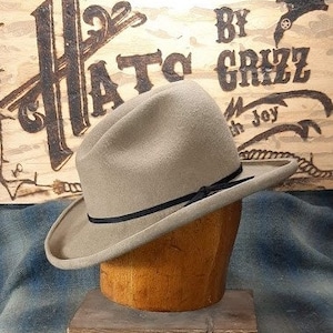 Pistolero, Cowboy Hat, Custom, Western Hat, Gus Crease, Felt ...