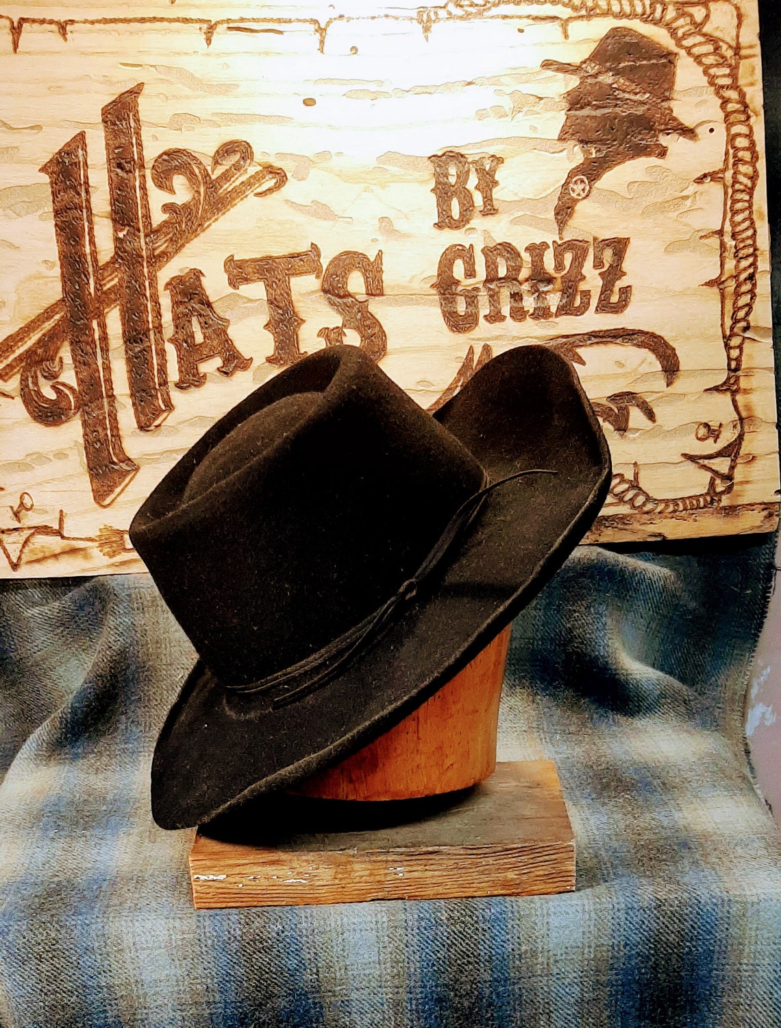 The Bandito Cowboy Hat Historic Southwestern Style - Etsy