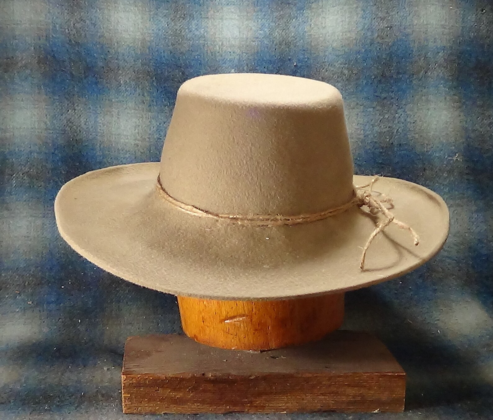 Vaquero historic cowboy hat southwestern style flat crown | Etsy