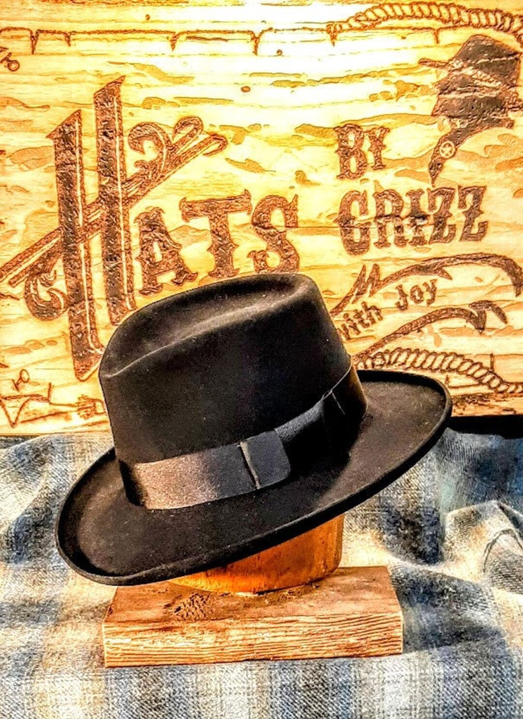 Upgraded, Classic Fedora Hat, Vintage Beaver Brand Hat Body Felt Hat ...