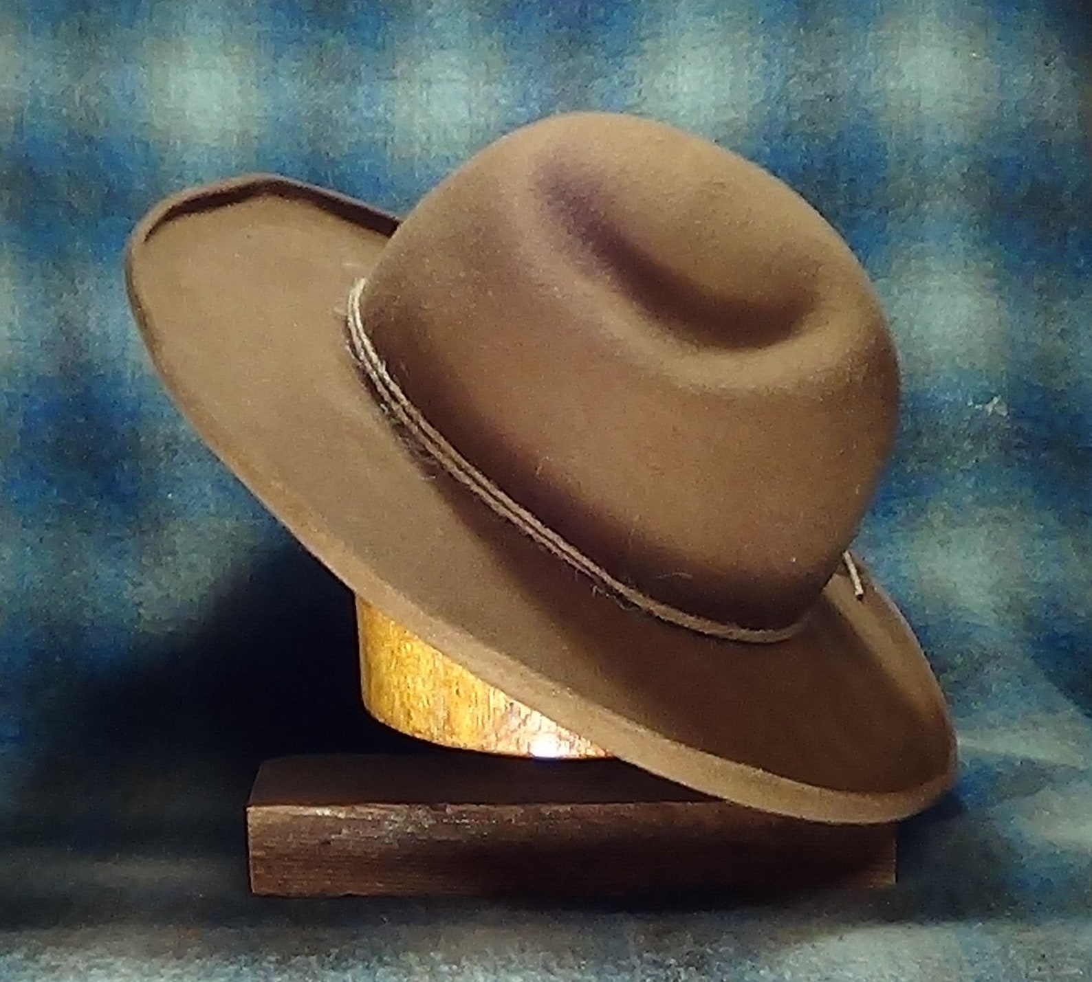 Mule-y Hat Unique Old Style Cowboy Hat Western Fur Felt - Etsy UK