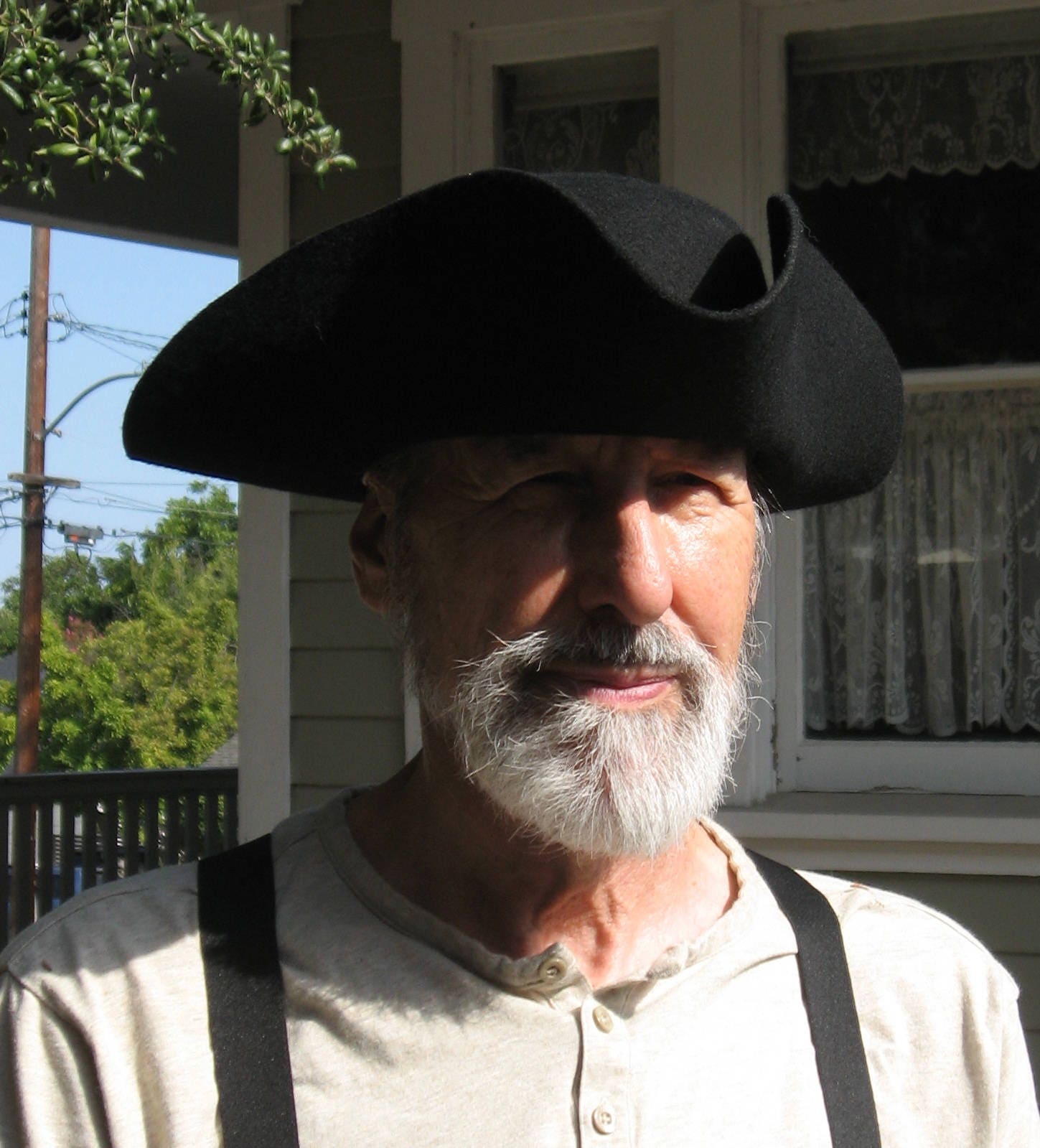 Militia Tricorn hat Colonial Militia Revolutionary War | Etsy