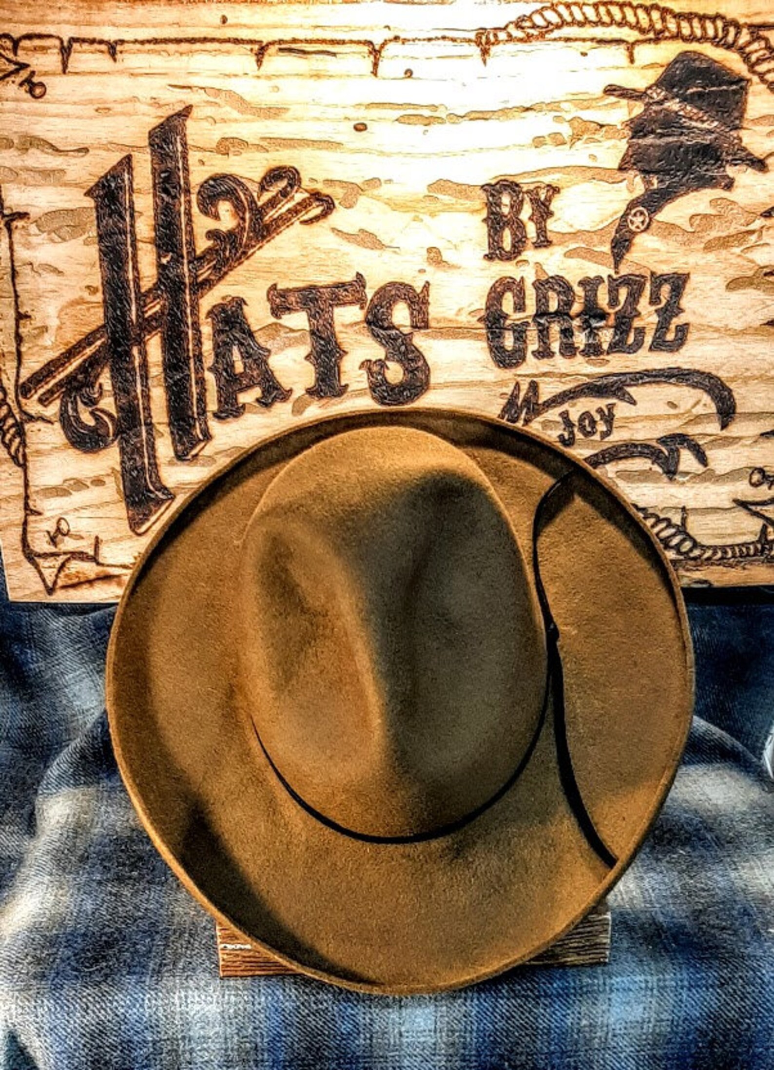 The Bates Hat Cowboy Hat Old West Lil Grizz Traditional - Etsy