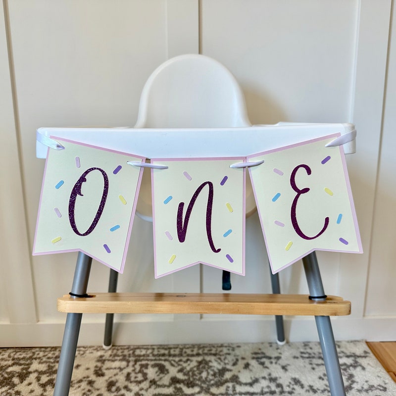 Donut High Chair Banner - Etsy