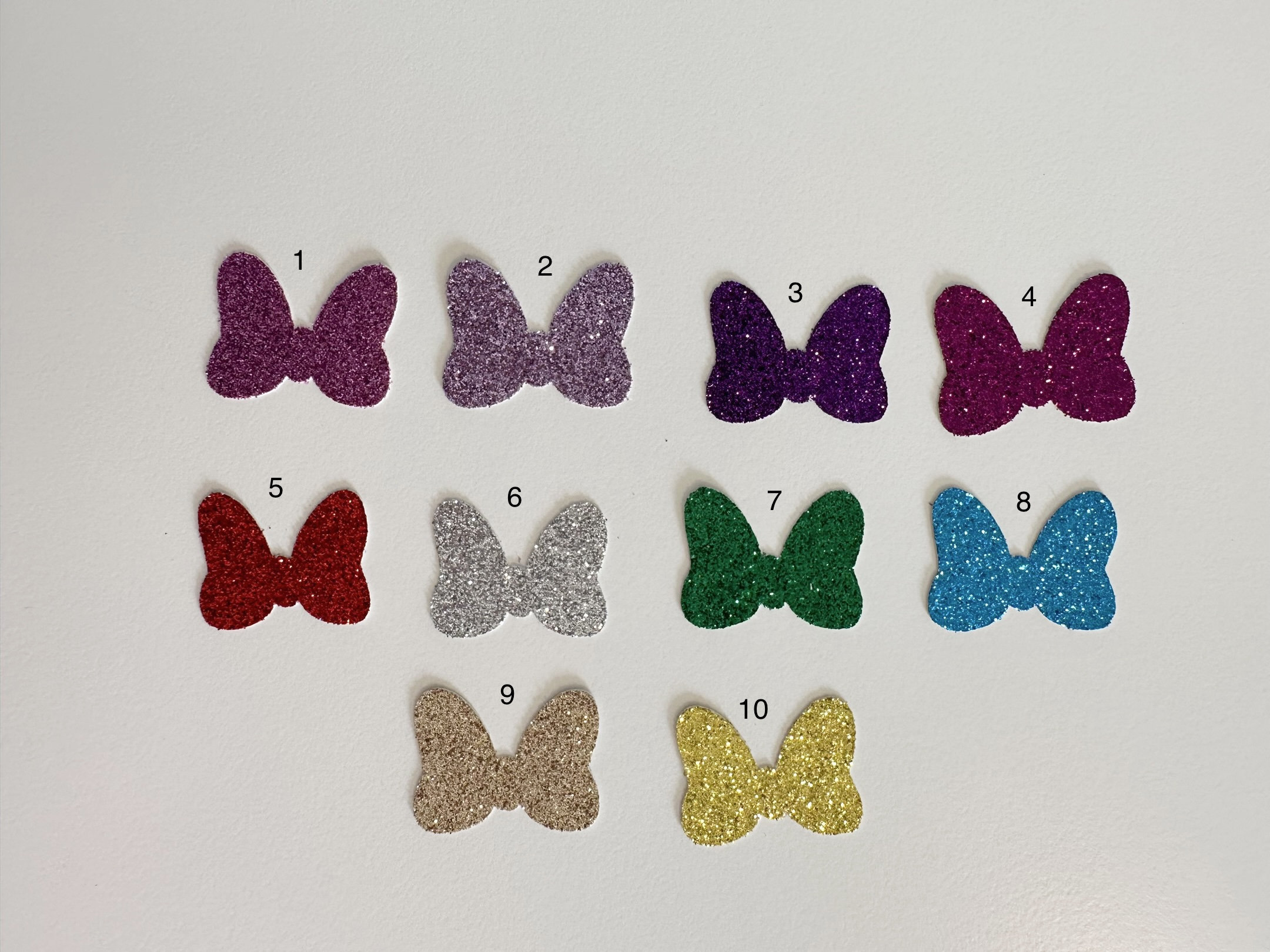 Minnie Mouse Bow Glitter Rainbow Birthday Table Party Confetti - Etsy