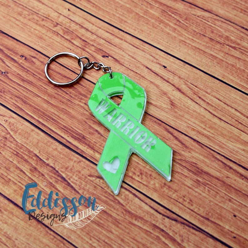 Awareness Ribbon Keychain - Etsy