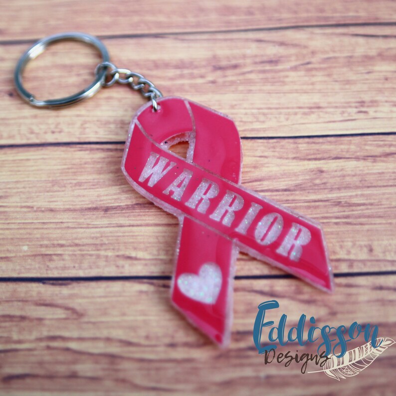 Awareness Ribbon Keychain - Etsy