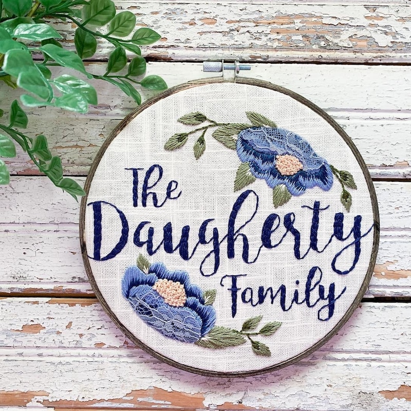 Family Embroidery - Etsy