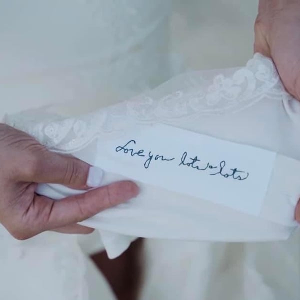 Wedding Dress Label - Etsy