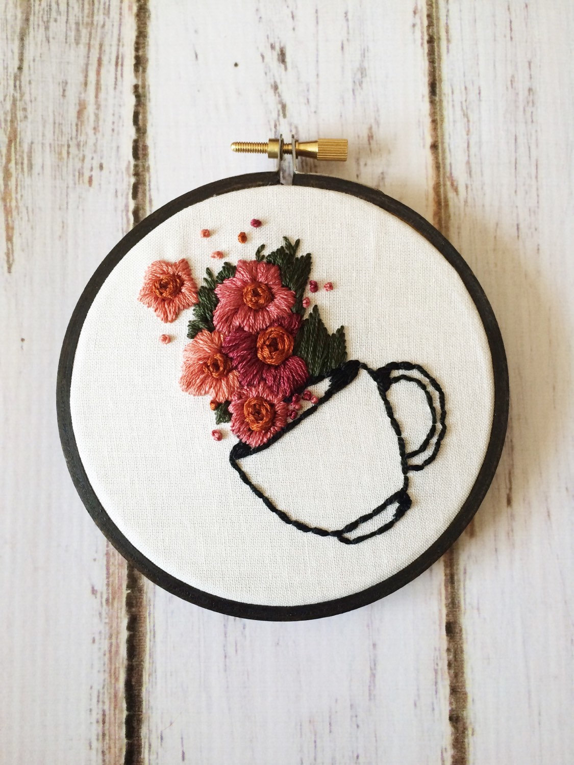 Coffee Lover Gift Coffee Signs for Kitchen Embroidery Hoop Art - Etsy
