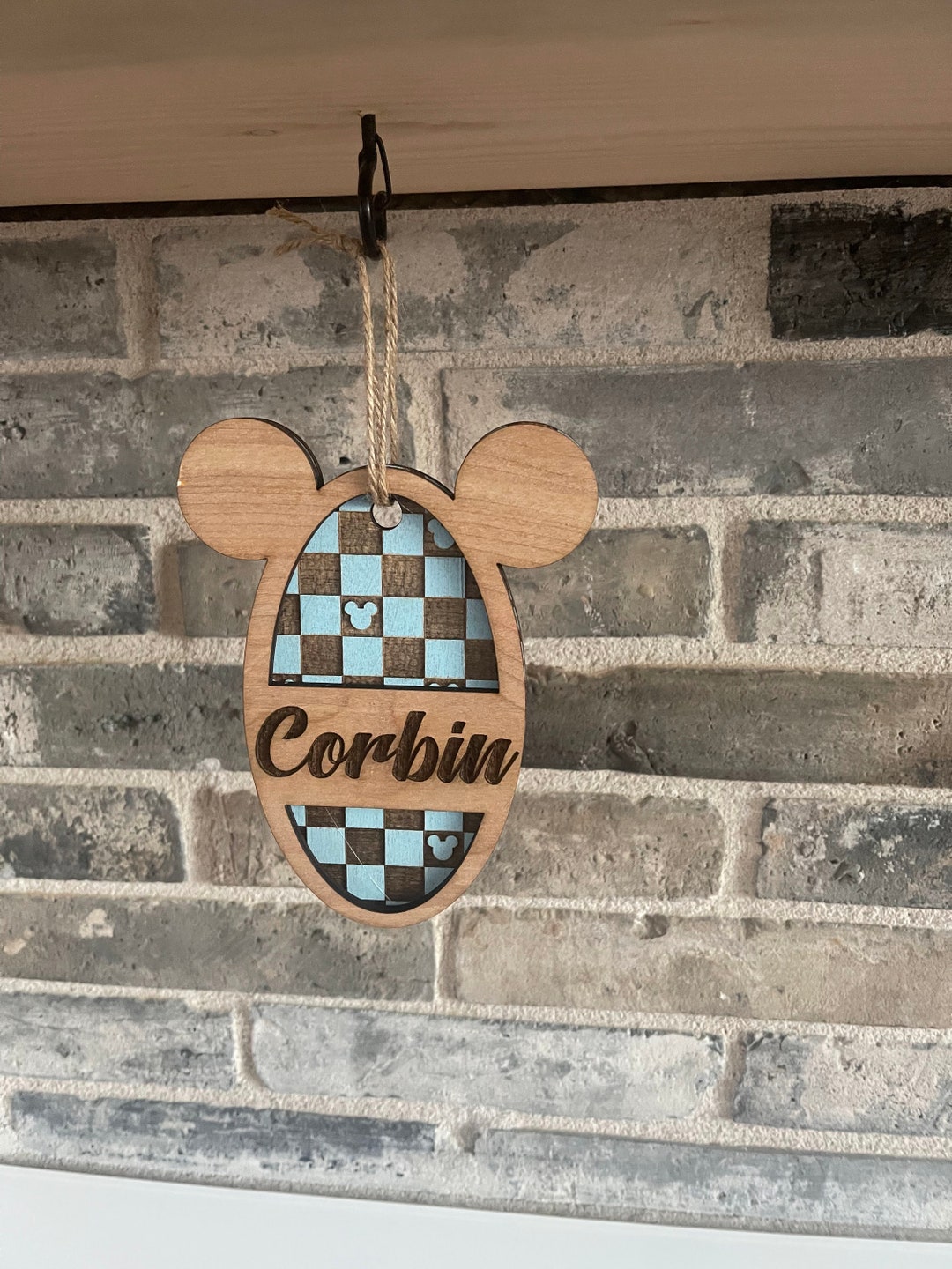 Personalized Disney Inspired Mickey and Minnie Ornament/disney ...