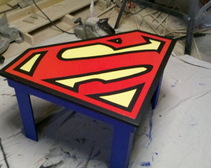 Superman Coffee Table - Etsy