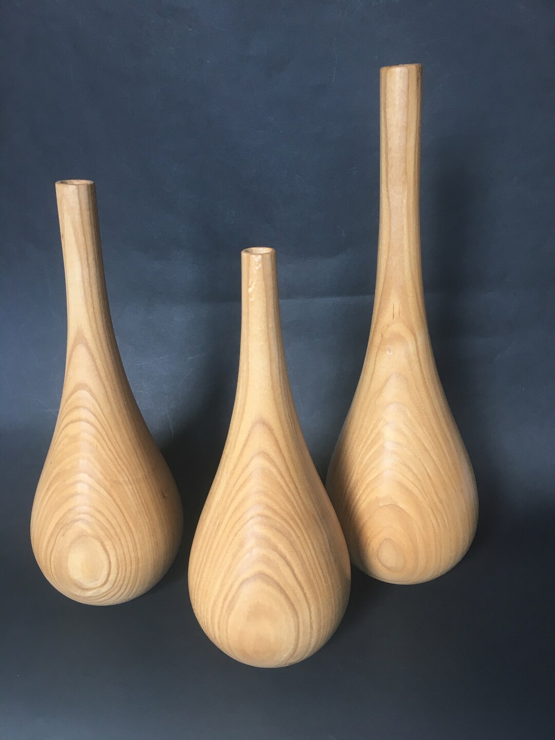Hand-turned Drop Vases From Buckthorn - Etsy