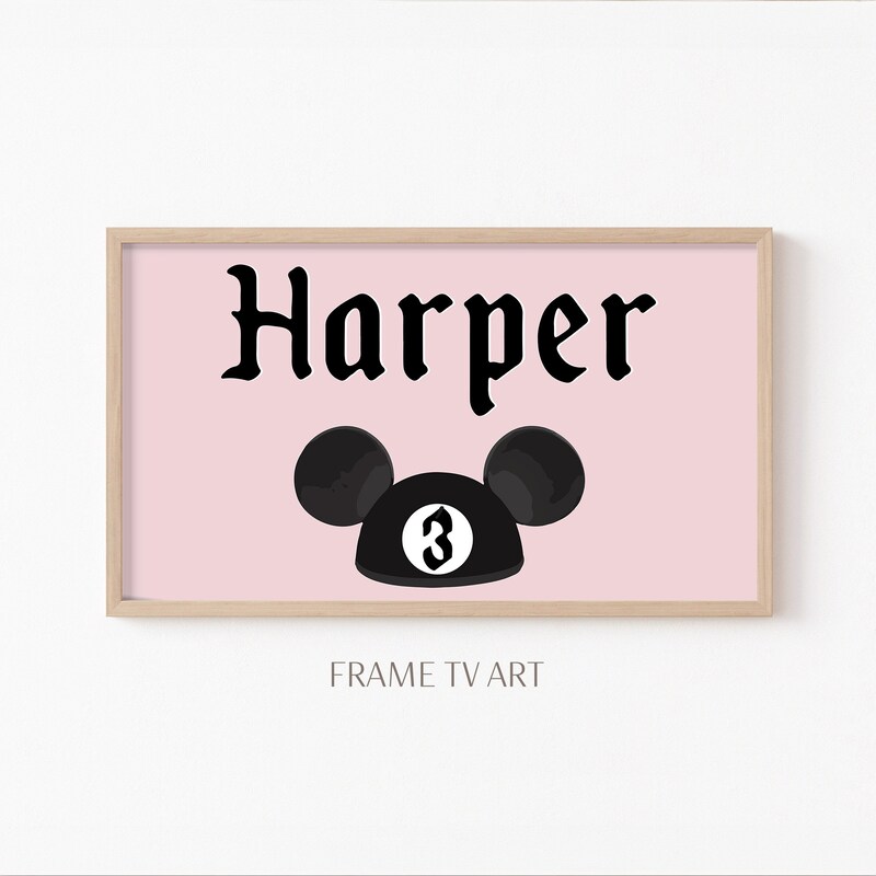 Mickey Ears Frame - Etsy