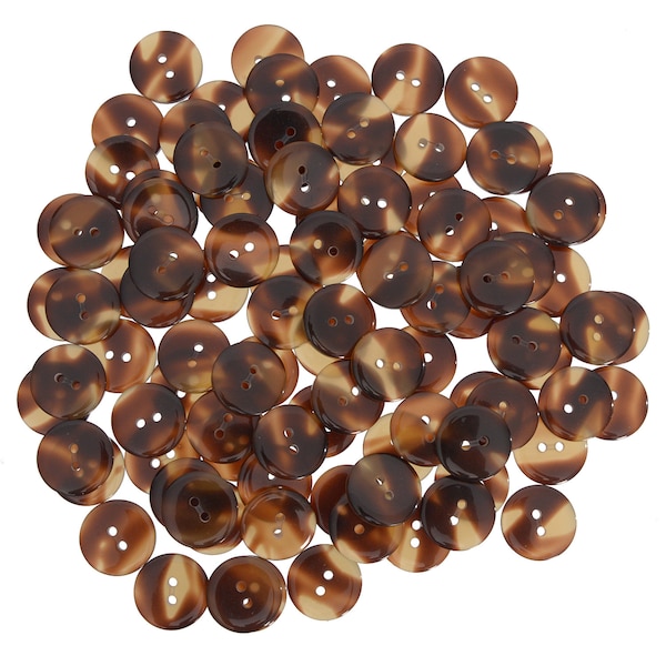 Tortoise Shell Buttons - Etsy
