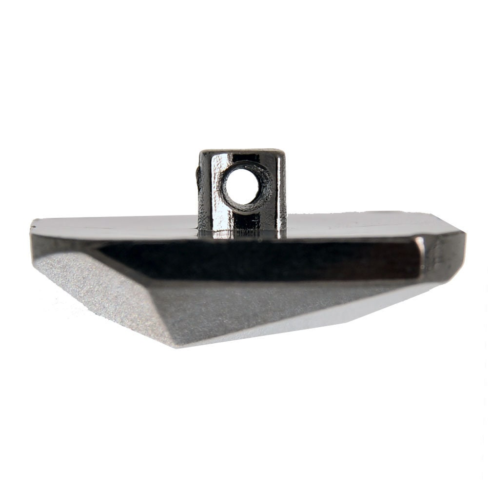 ABS Metal Plated Shank Buttons Rectangular Faceted Shape | Etsy