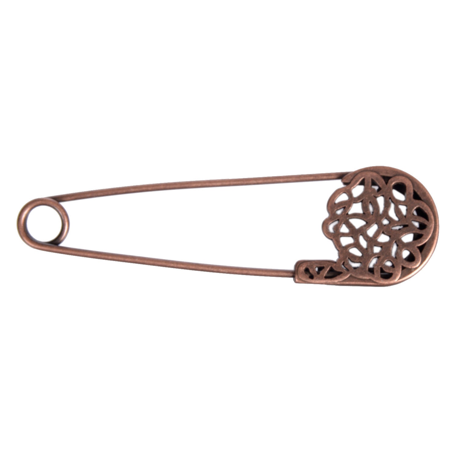 Zinc Die Cast Kilt Pin 3 Round Perforated Filigree - Etsy