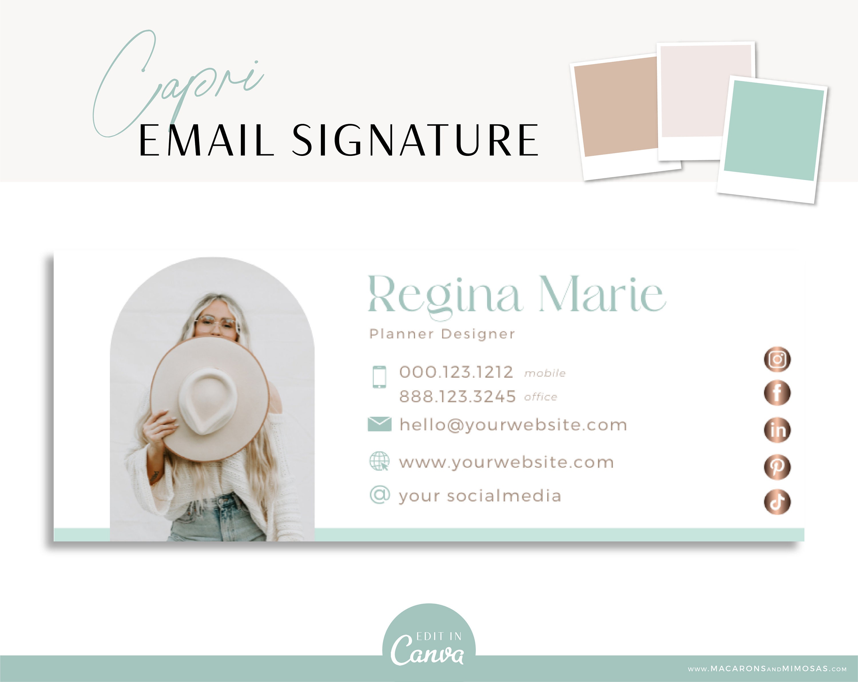 Email Signature Design With Logo