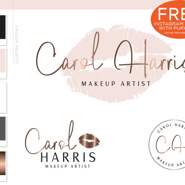 Makeup Artist Logo - Etsy