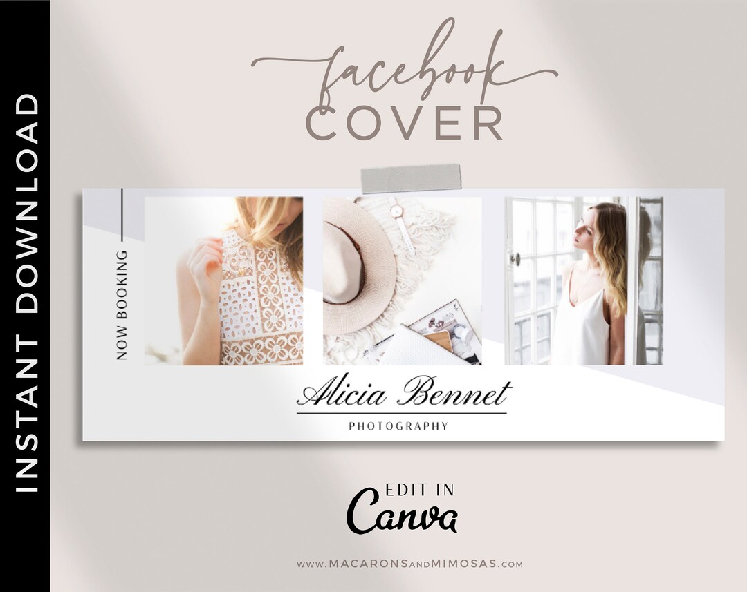Canva Facebook Template, Photography Facebook Timeline Cover Template ...