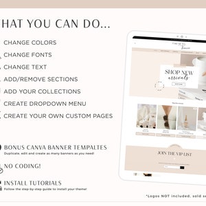 Shopify Theme Pink, Shopify Store Banner, Shopify 2.0 Website Template ...