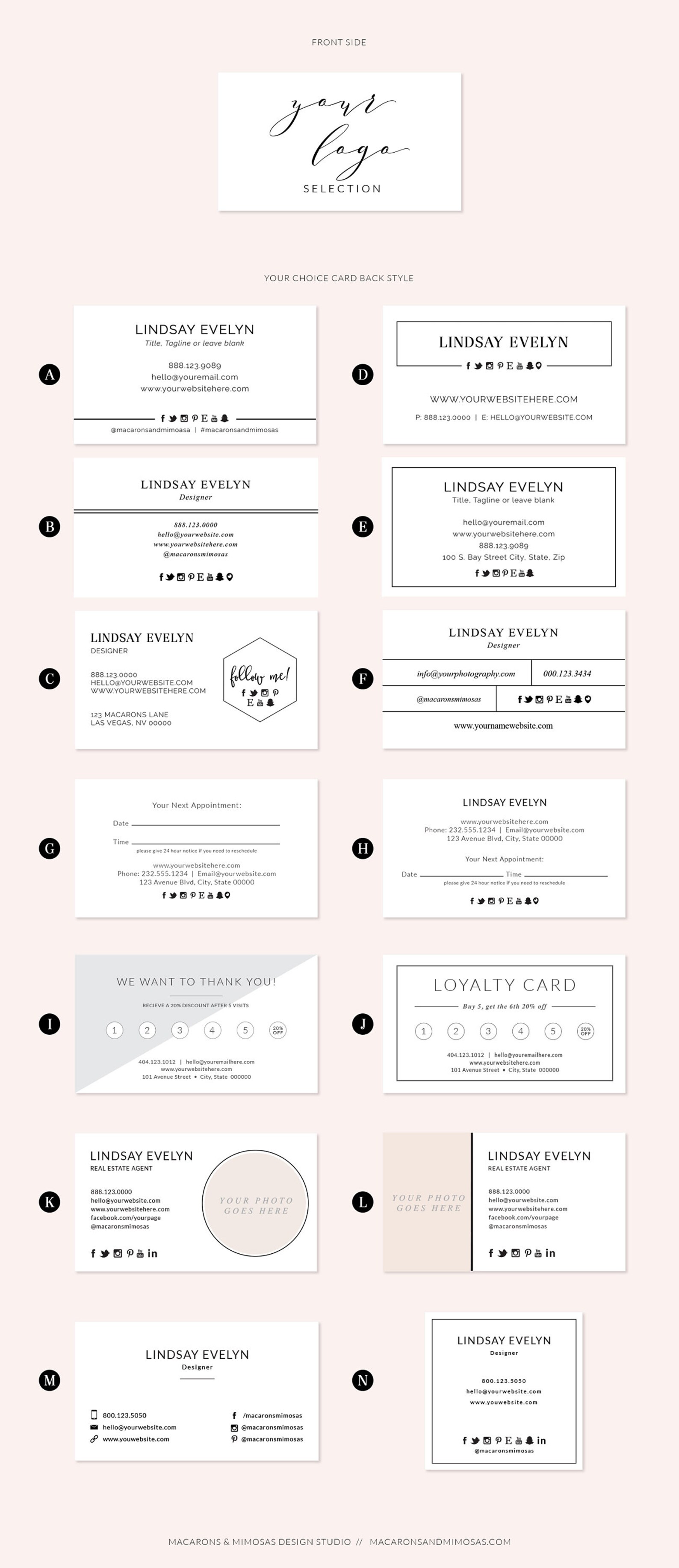 Logo Branding Kit Mini Branding Kit Logo Design Premade - Etsy