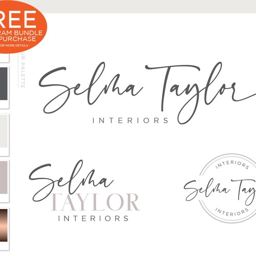 Premade Logo Design Photography Logo and Watermark - Etsy