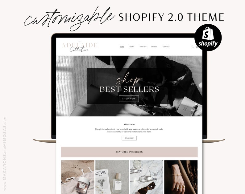 Shopify Theme Template Minimal Shopify Store Shopify Store - Etsy
