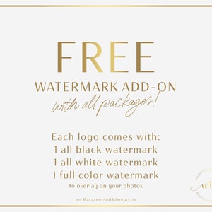Gold Watercolor Logo Premade Logo Design Photography - Etsy