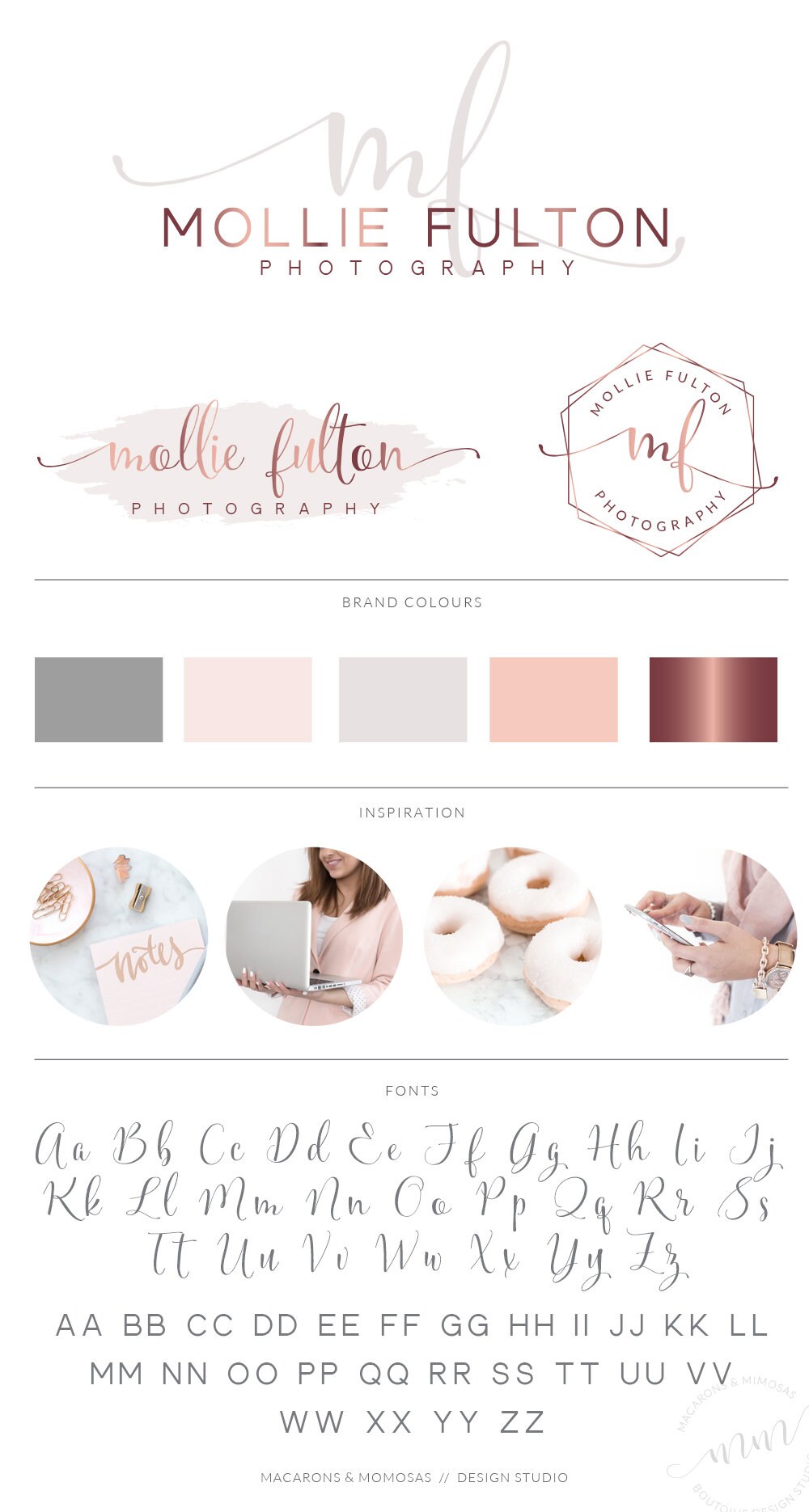Logos & Branding package Branding kit Logo design Photography | Etsy