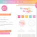 Rainbow Logo Design Template Editable in Canva, Cute Colorful Retro ...