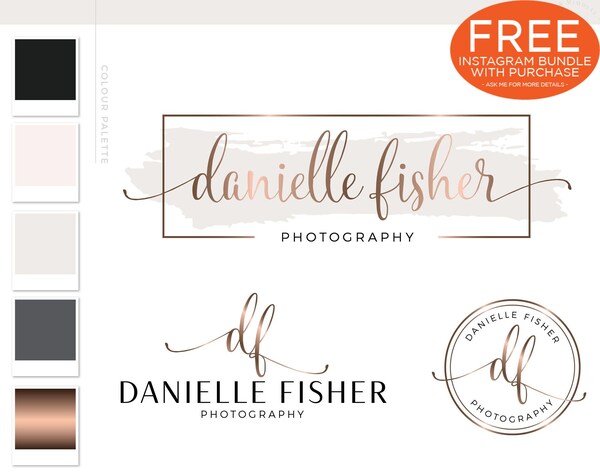 Premade Watermark Logo Instant Download Photography Logo - Etsy Canada