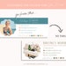 Bright Boho Email Signature Template Canva Business Email - Etsy