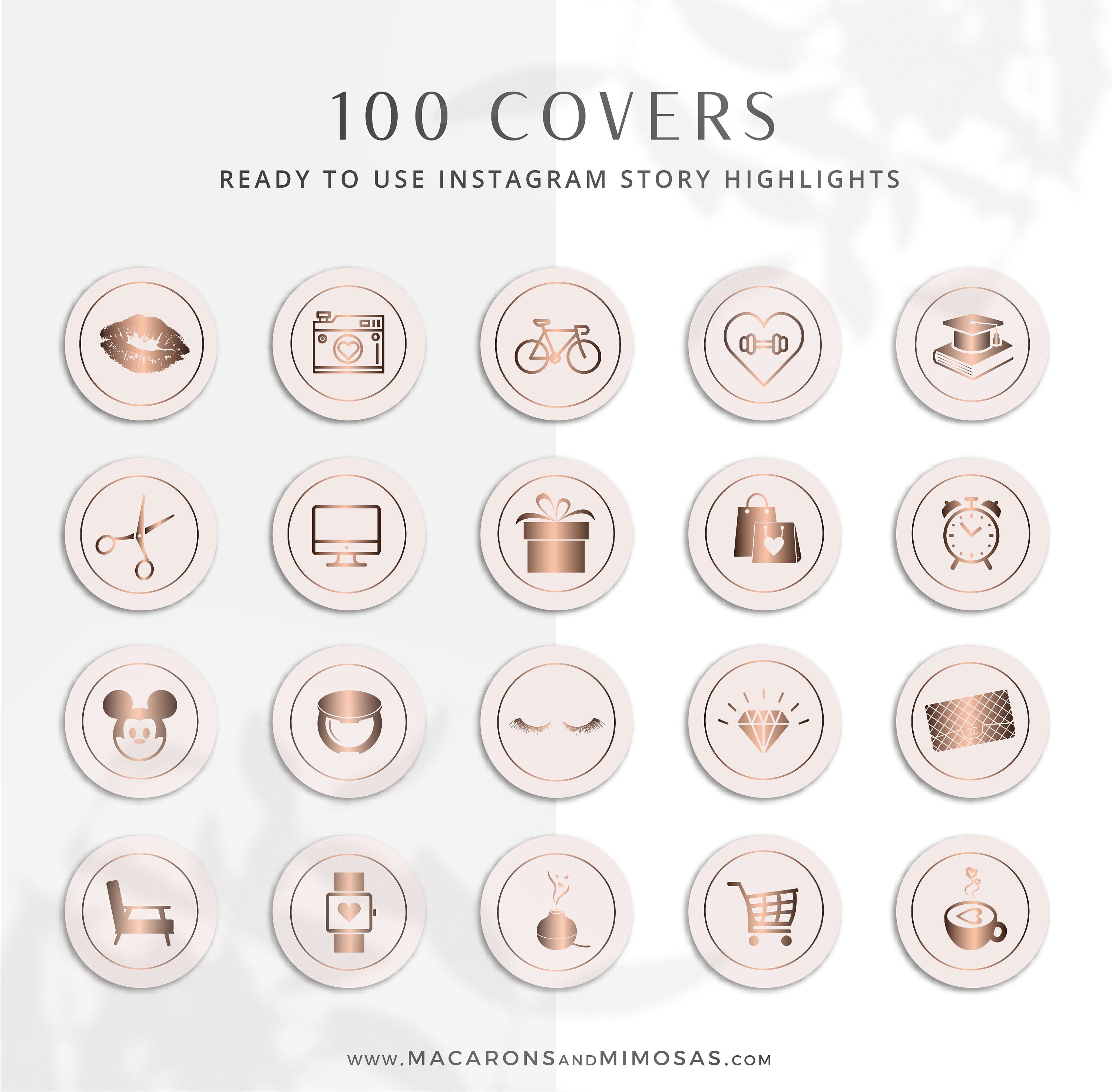 127 Piece Logo Branding Kit for Instagram Photography | Etsy