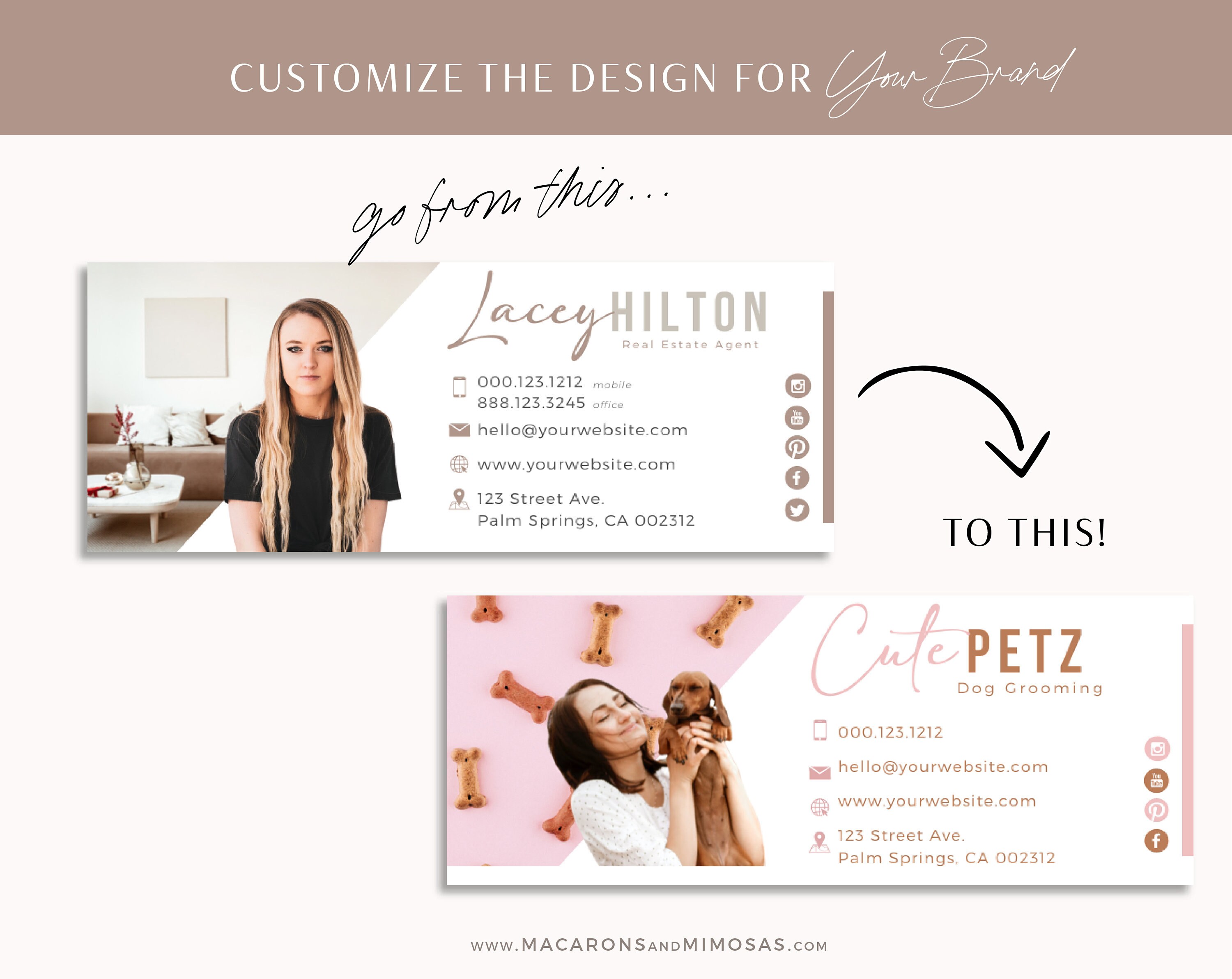 Email Signature Template Logo Best Seller Photographer - Etsy