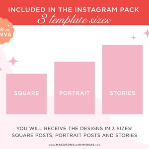 Bright Fun Instagram Post Templates Editable in Canva, Playful Social ...