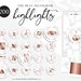 Rose Gold Marble Instagram Story Highlight Icons Instagram - Etsy
