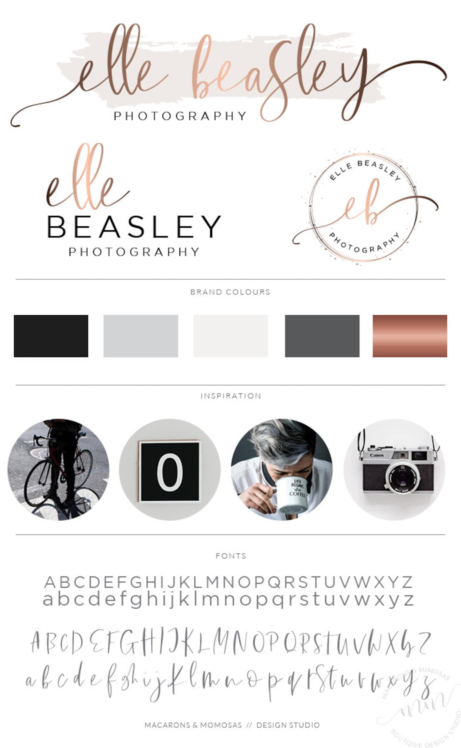 Logo Branding Kit Mini Branding Kit Logo Design Premade - Etsy