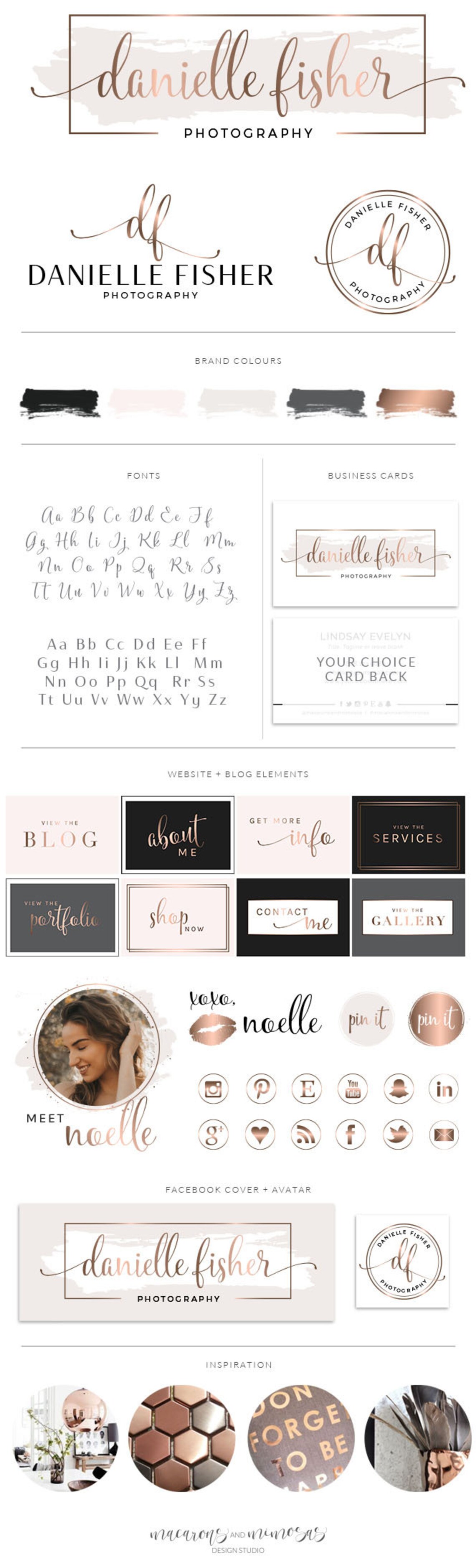 Branding Logo Kit Logo Design Custom Logo Design Business - Etsy