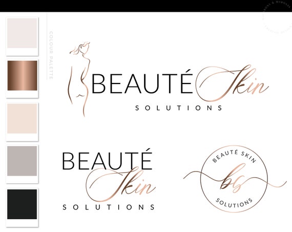 Plastic Surgery Logo Design Cosmetic Laser Esthetics | Etsy