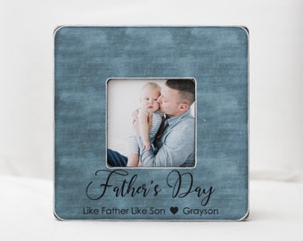 Personalized Father's Day Picture Frame for Dad Gift - Etsy
