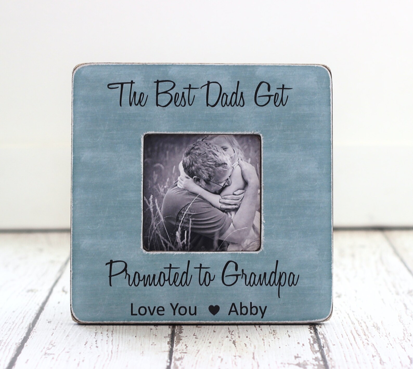 Grandpa Grandfather Picture Frame Gift for Father's Day | Etsy