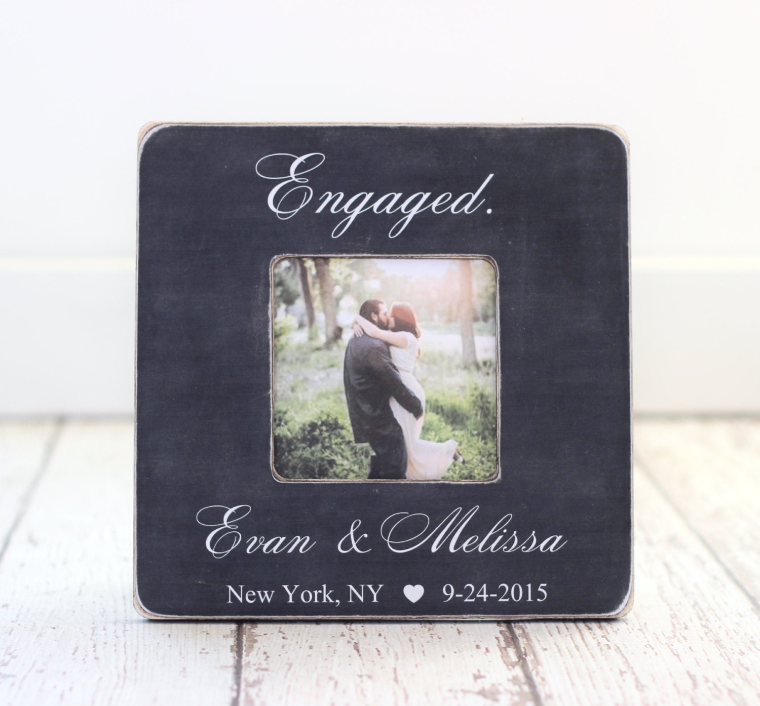 Engagement GIFT Personalized Engagement Picture Frame - Etsy