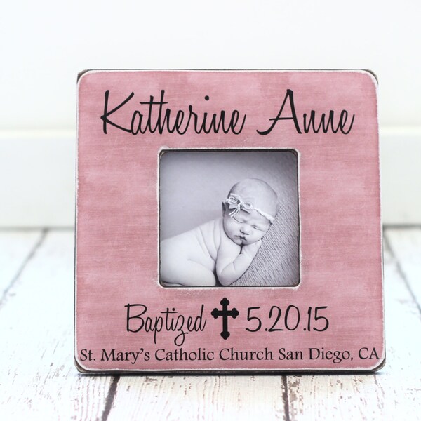 Baptism Frame - Etsy