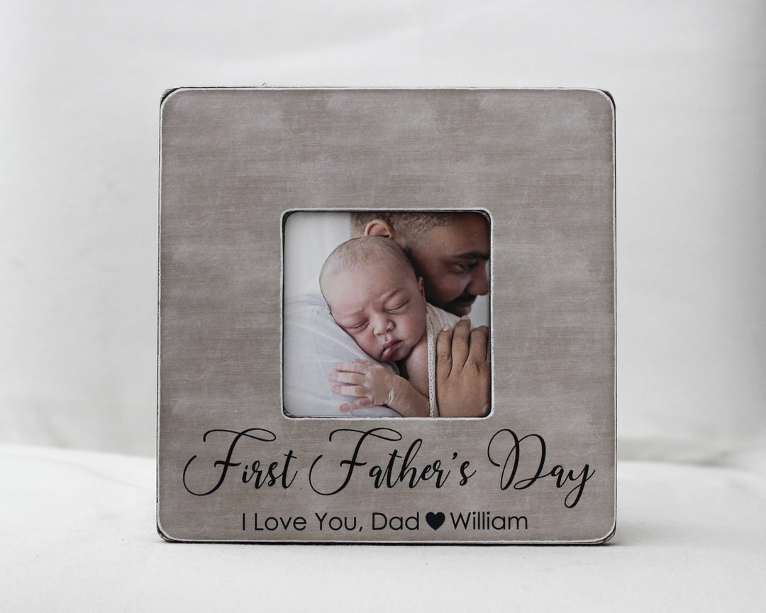 First Father's Day Frame, First Fathers Day Gift, Father's Day Gift ...