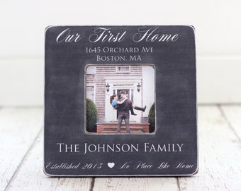 First Home Picture Frame - Etsy