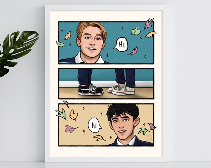 Hi! Hi! [heartstopper] PRINT - Etsy