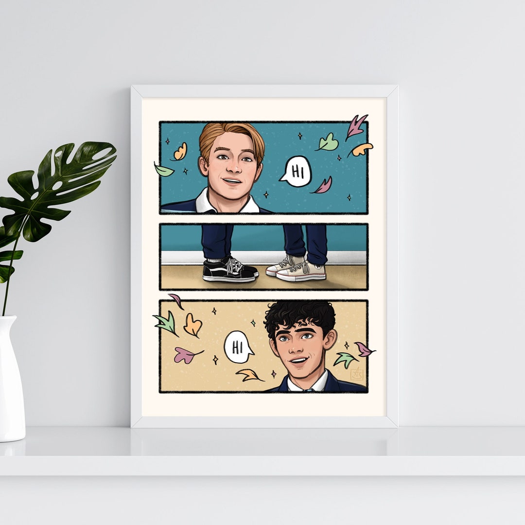 Hi! Hi! [heartstopper] PRINT - Etsy