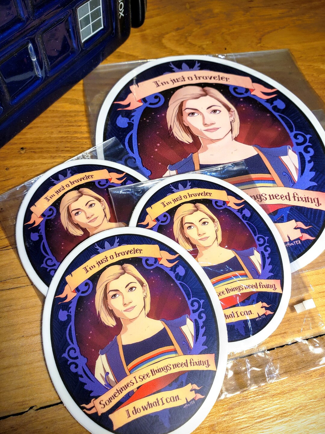 13th Doctor [doctor Who] STICKERS - Etsy